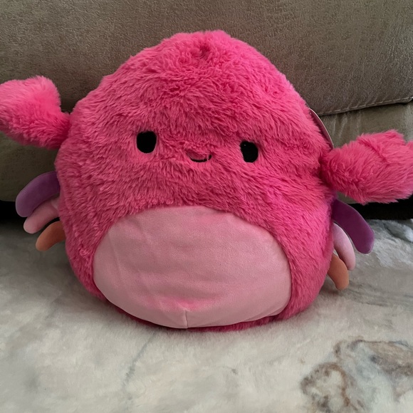 Squishmallows | Toys | Squishmallows Cyra The Crab Fuzzamallow Nwt 2 ...